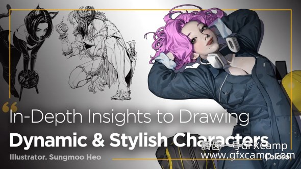 二维卡通角色绘画教程(韩语英文字幕) Coloso – Creating Complete Dynamic and Stylish ... 二维卡通角色绘画教程(韩语英文字幕) Coloso – Creating Complete Dynamic and Stylish ...